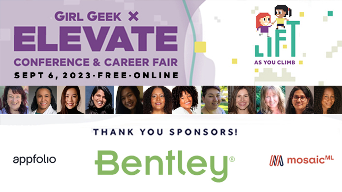 Girl Geek X - ELEVATE Virtual Conference & Career Fair | Sept 6