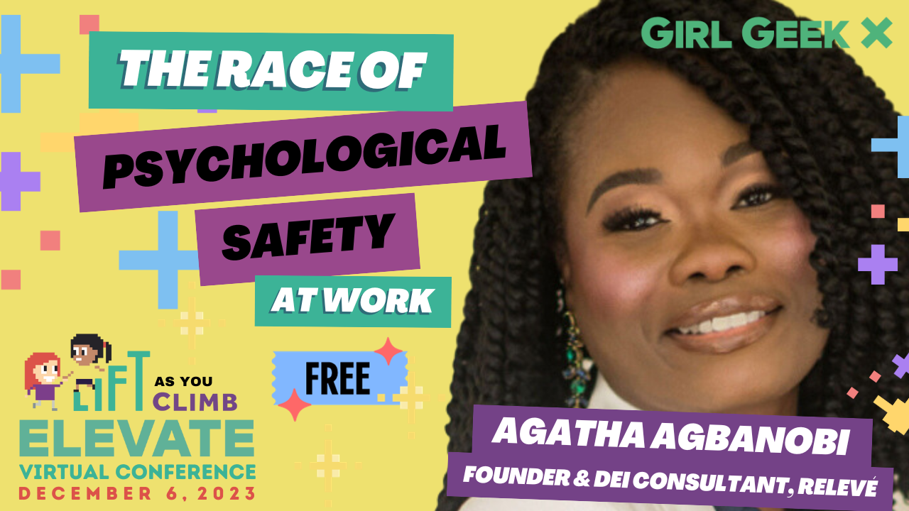 "The Race of Psychological Safety at Work": Agatha Agbanobi, Founder of ...