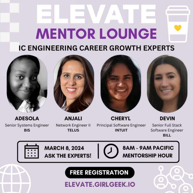 Meet your MENTORS in the Virtual Mentorship Lounge 8am-9am (PT) on March 8 - Celebrate Int'l ...